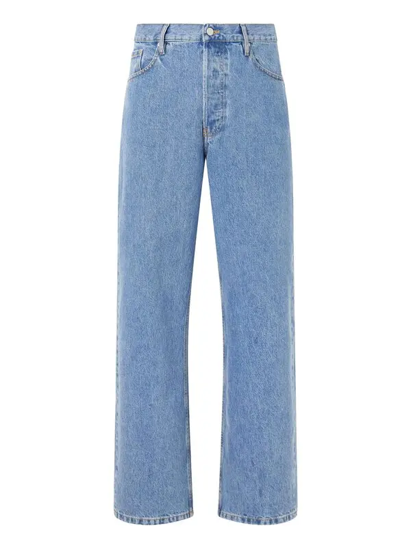 Dries Van Noten Straight-leg Jeans - Blue