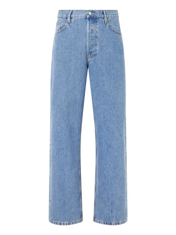 Dries Van Noten Straight-leg Jeans - Blue