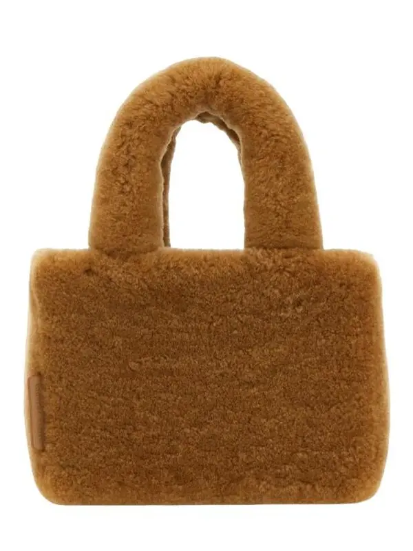 Amina Muaddi Double-handle Handbag - Brown