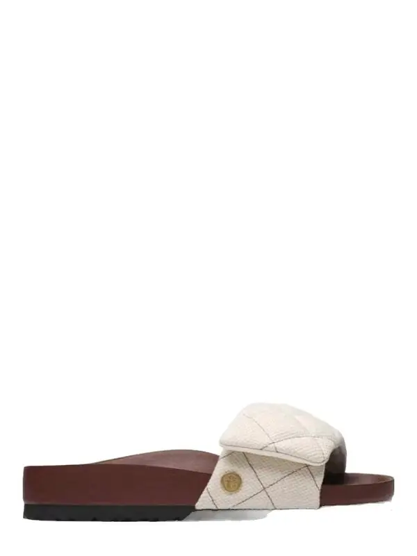 BIRKENSTOCK Sylt Quilted Slides - Cinnamon