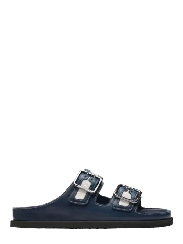 BIRKENSTOCK Arizona Canvas Double Strap Sandals - Midnight