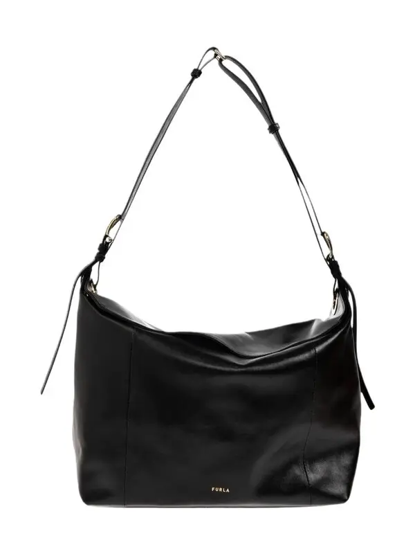 Furla Ginevra Large Shoulder Bag - Black