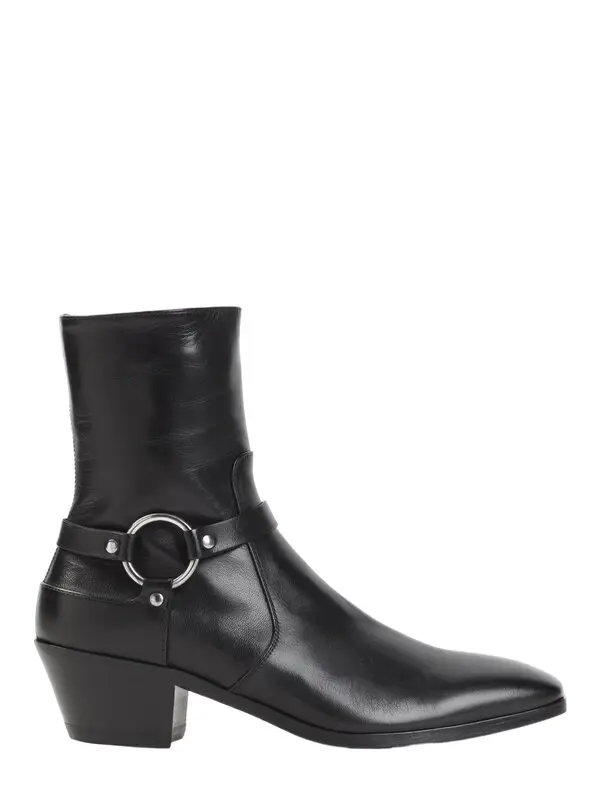 TOM FORD Square-toe Ankle Boots - Black