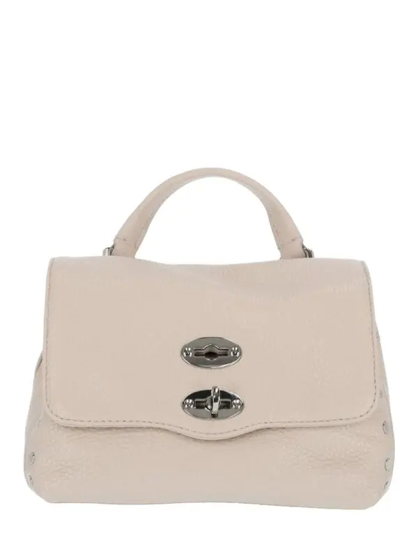 ZANELLATO Stud-detailed Twist-lock Baby Tote Bag - Nude