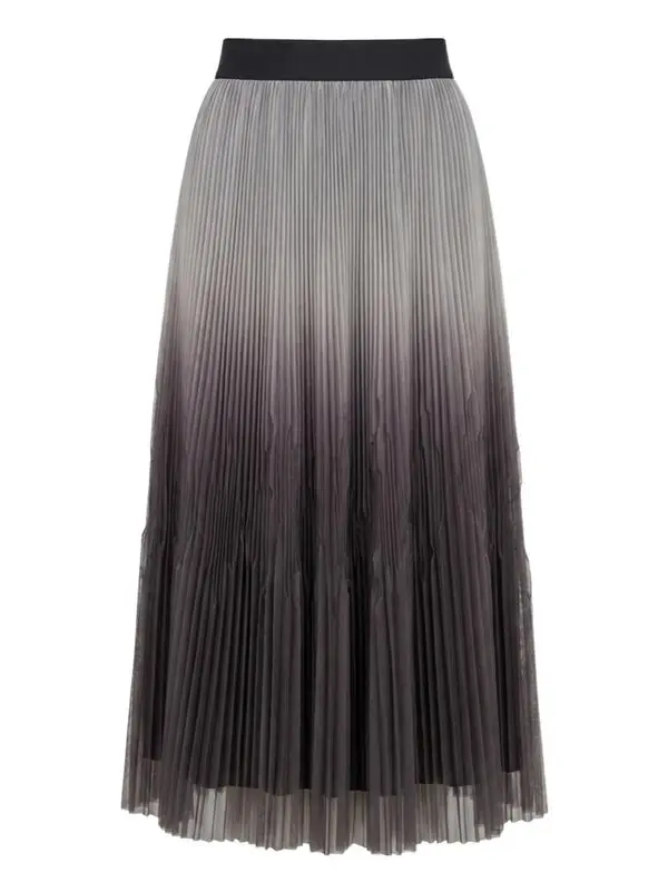 Peserico Pleated Skirt - Black