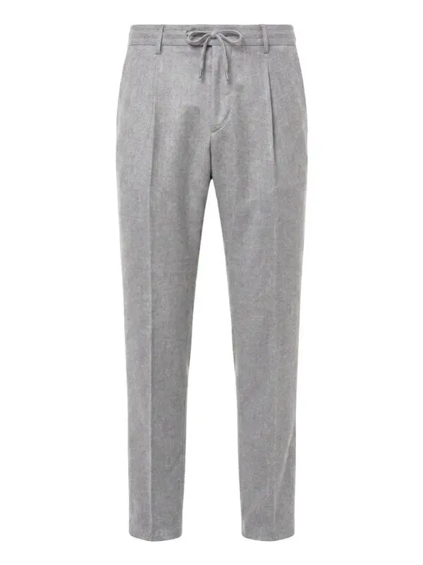 Peserico Drawstring Trousers - Gray
