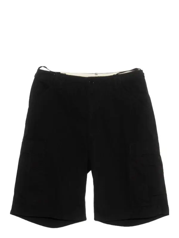 Nanamica Cargo Shorts With Belted Waist - Black