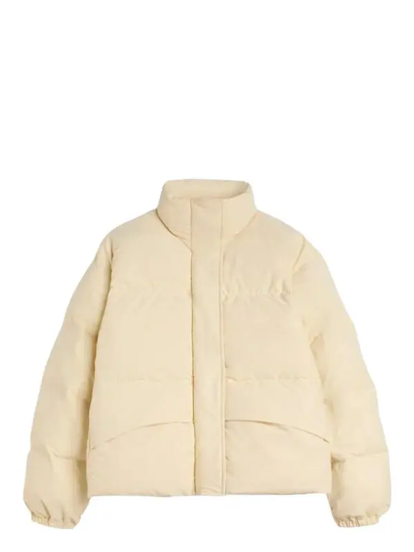 JIL SANDER Technical Quilted Down Blouson - Dunes