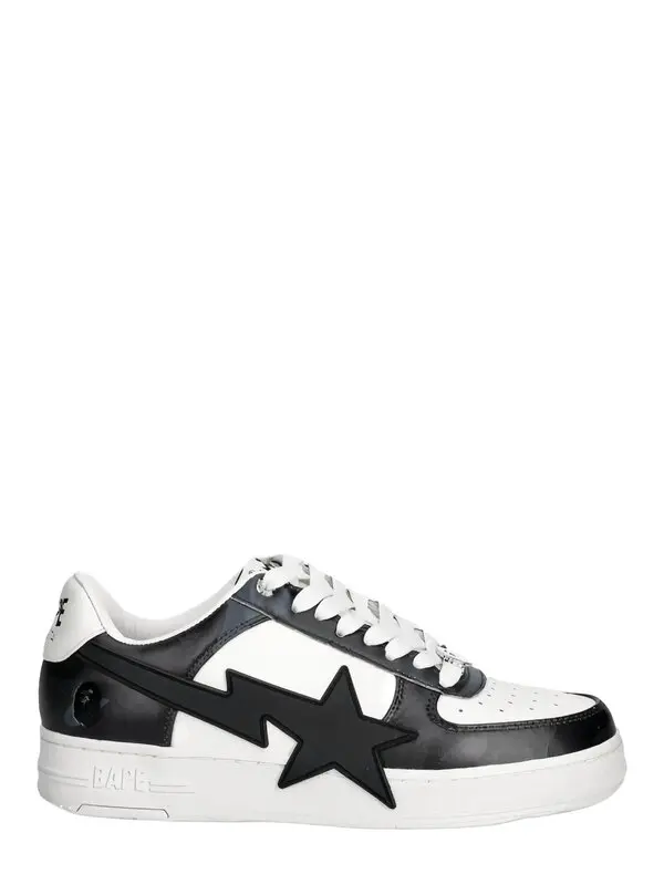 A BATHING APE Sta Low Top Sneakers - Black