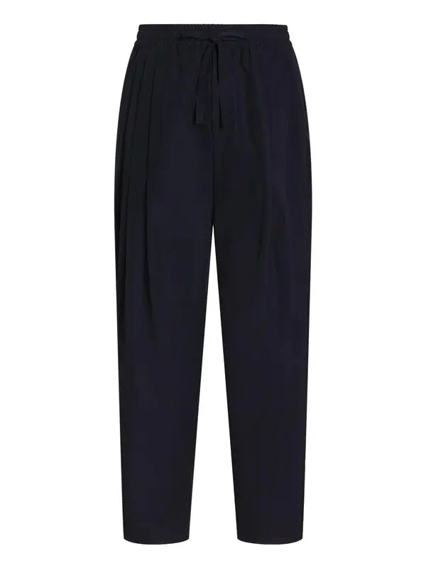 Dolce & Gabbana Cotton Poplin Jogging Trousers - Blue