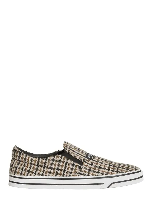 Dolce & Gabbana Houndstooth Wool Dg Sailing Sneakers - Multicolor