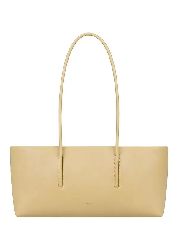 DEMELLIER Stockholm Leather Shoulder Bag - Dune