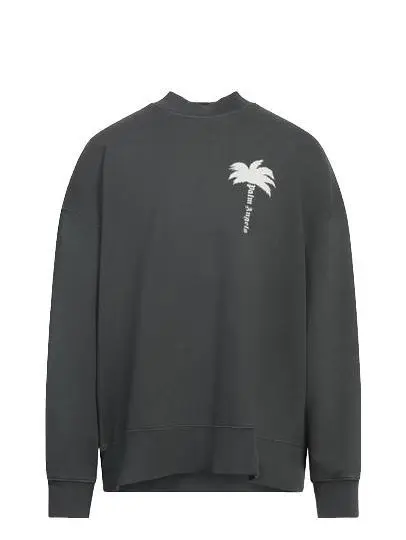 Palm Angels Cotton Sweatshirt - Grey