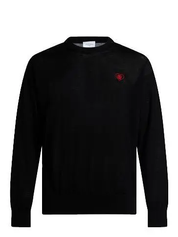 FAMILY FIRST Sweater Size Merino Wool - Black
