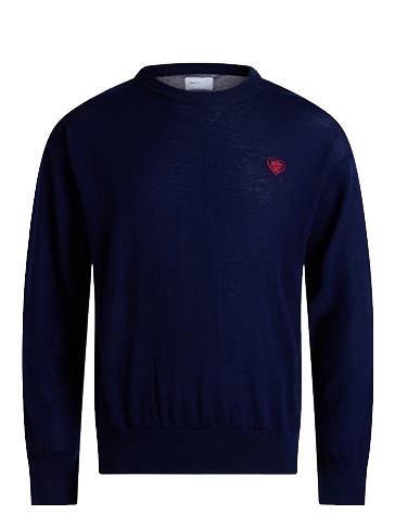 FAMILY FIRST Merino Wool Sweater - Blue