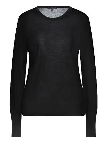 Armani Exchange Virgin Wool Crewneck Sweater - Black