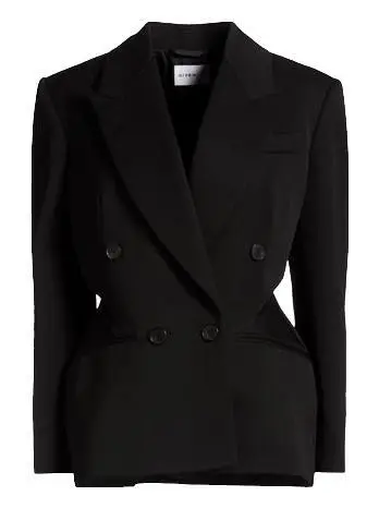 Givenchy Double-breasted Wool Blazer With Cutout Detail - Black