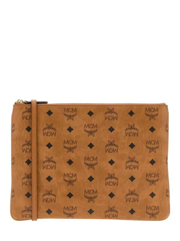 Mcm Printed Canvas Crossbody Bag - Multicolor