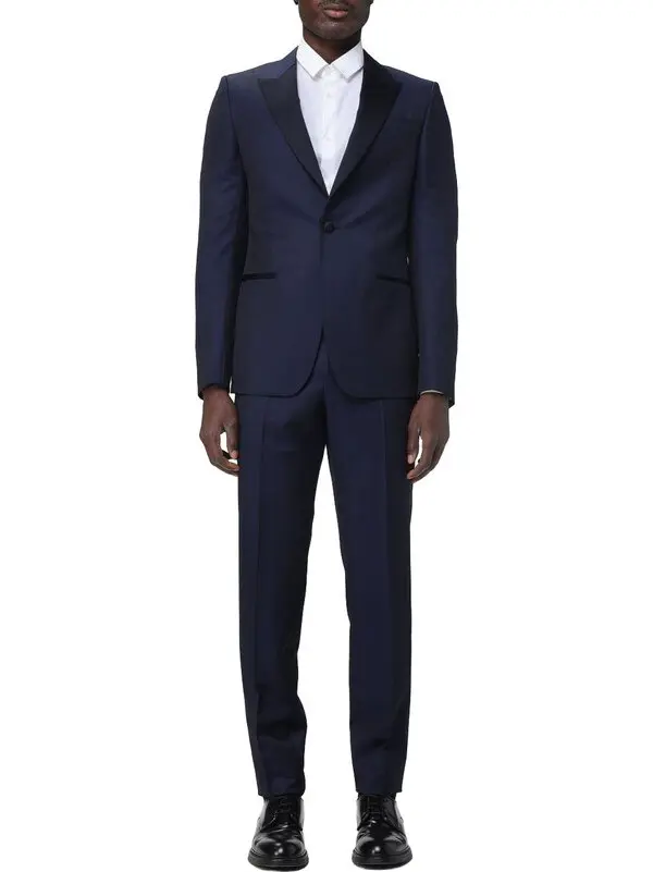 Zegna Suit Navy - Blue