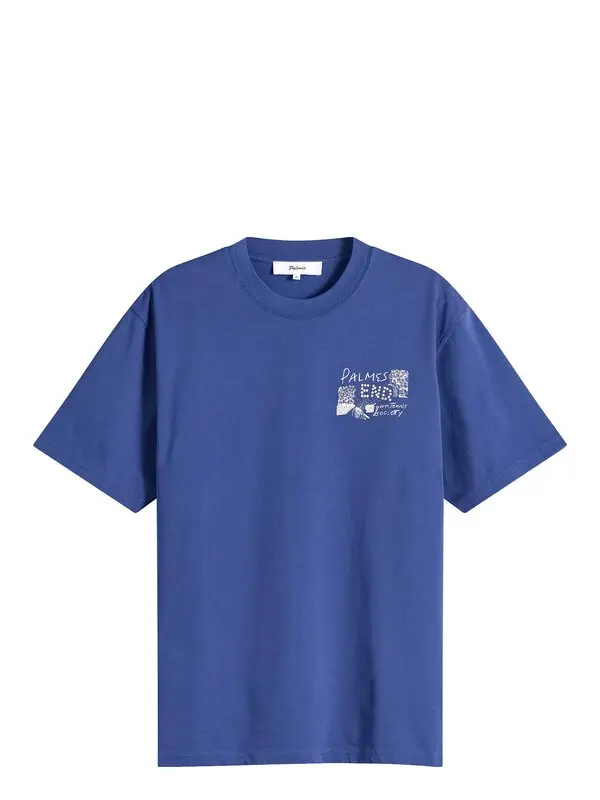 PALMES X Scene T-shirt - Blue