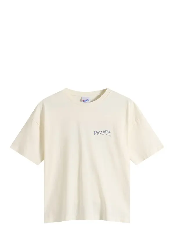 PICANTE Peaks Patch T-shirt - Ivory