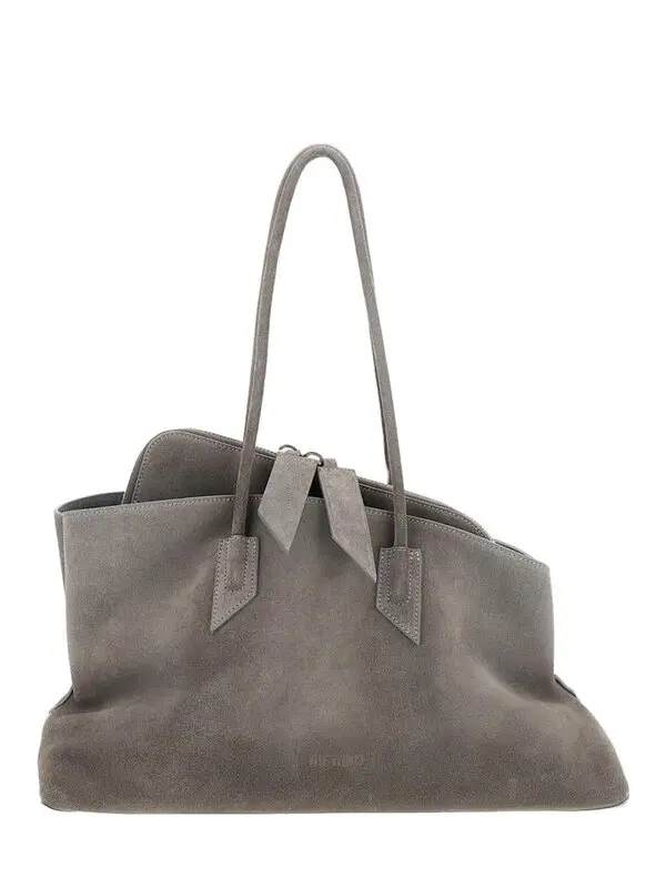 Attico La Passeggiata Medium Top-handle Bag - Grey