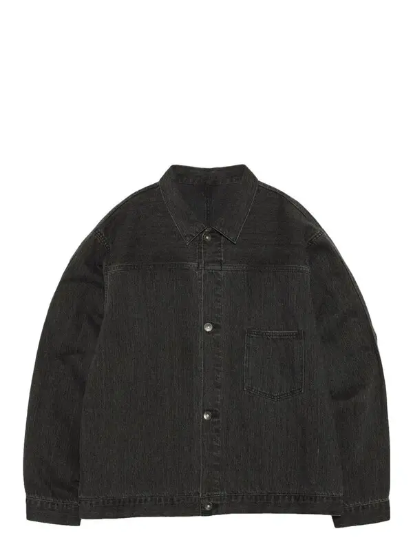 Nanamica Short Denim Jacket - Grey