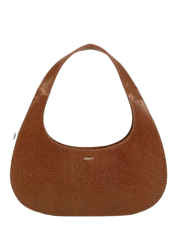 Coperni Slim Swipe Zipper Shoulder Bag - Brown