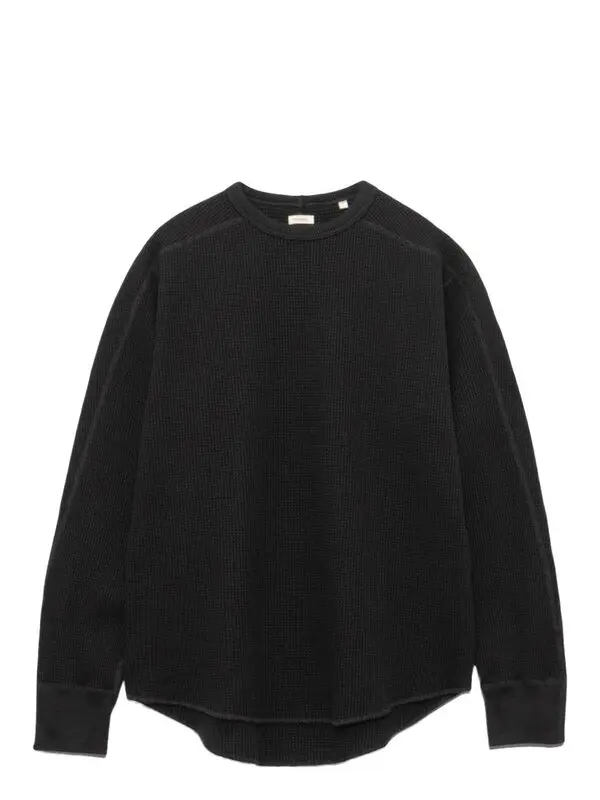 Nanamica Crew Neck Thermal T-shirt - Black
