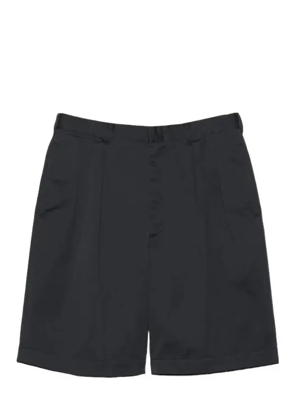 Nanamica Double Pleated Shorts - Black
