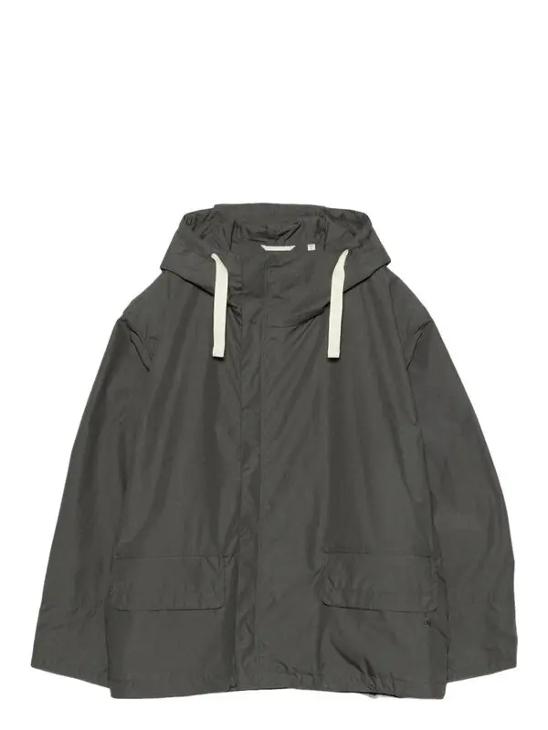 Nanamica Deck Hooded Jacket - Black