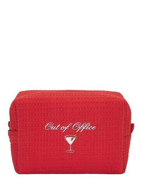 ABBODE Martini Waffle Pouch - Red