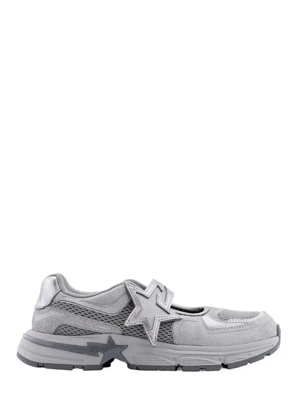 A BATHING APE Mary Jane Sta #1 Sneakers - Silver