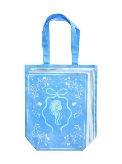 JOLLITY & CO Silhouette Book Themed Canvas Tote - Assorted Pre-pack