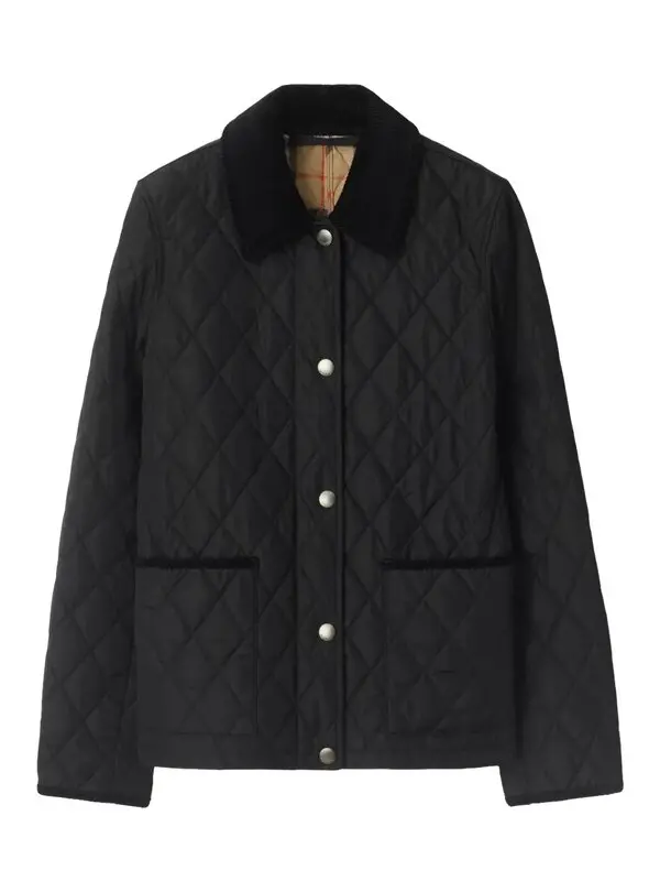 Burberry Quilted Nylon Dorset Jacket - Black