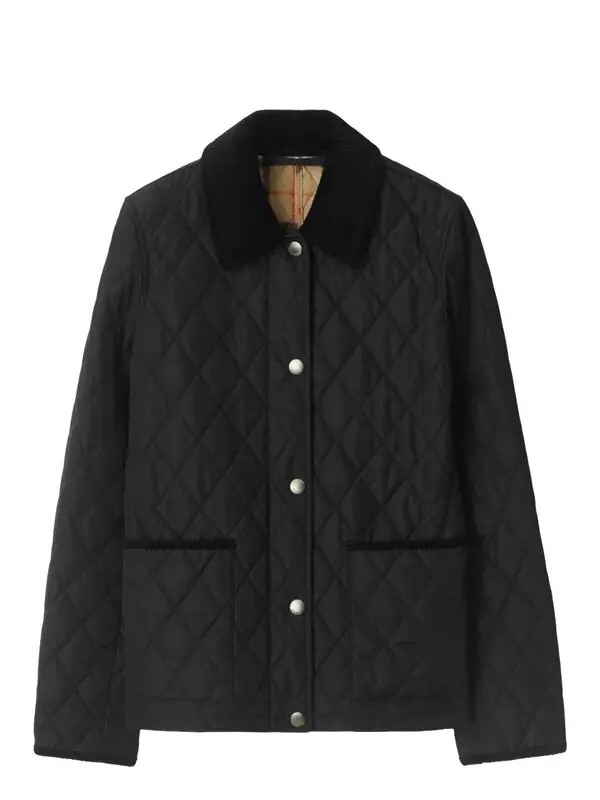 Burberry Quilted Nylon Dorset Jacket - Black