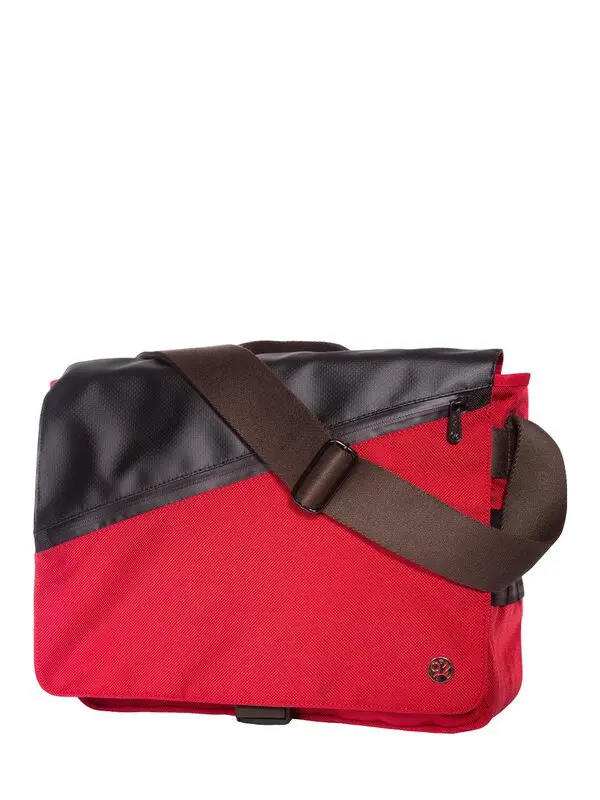 TOKEN Grand Army Messenger Bag - Red