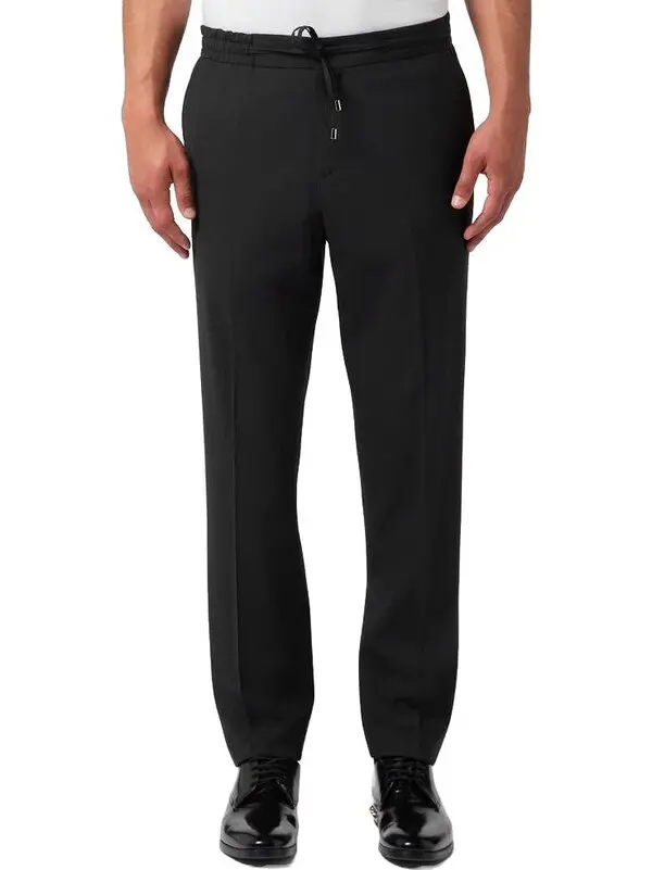Philipp Plein Wool Jogging Trousers - Black