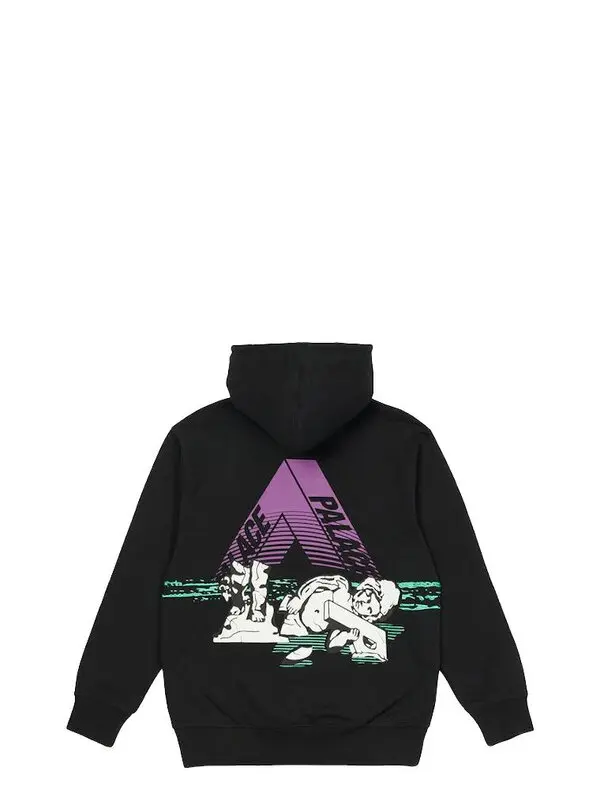 PALACE Fallen City Hooded Sweatshirt - Black