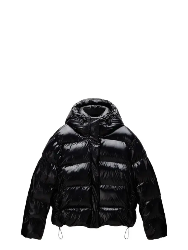 NAPAPIJRI Long-sleeved Quilted Hooded Jacket - Black