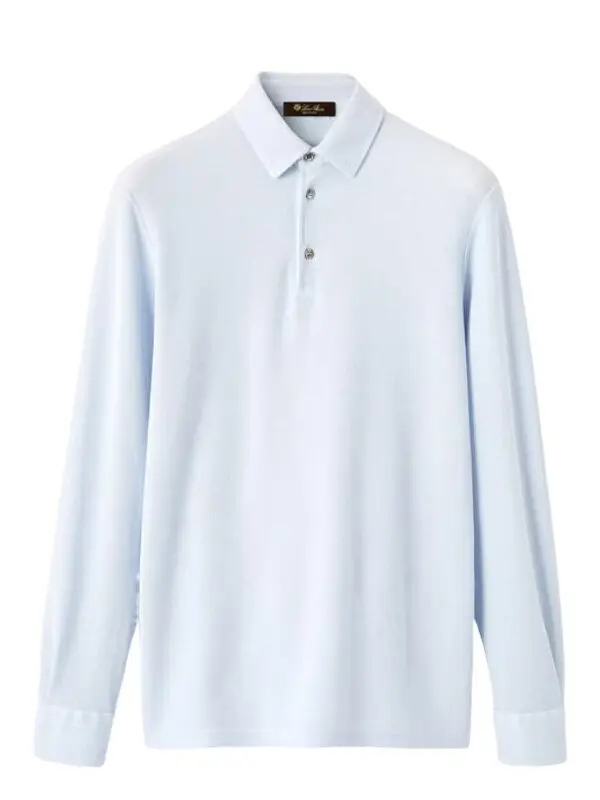 Loro Piana Polo Shirt - Celestial Breeze
