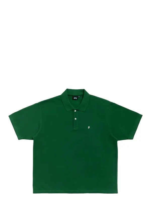StÜssy Classic Pique Polo - Pine