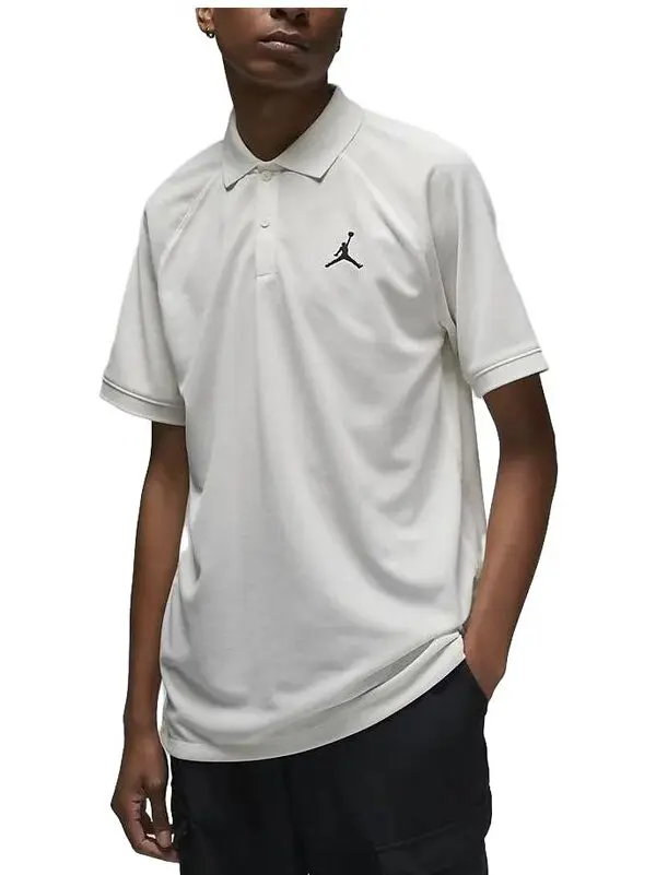 JORDAN Dri-fit Sport Golf Polo 'sail - Sail/black