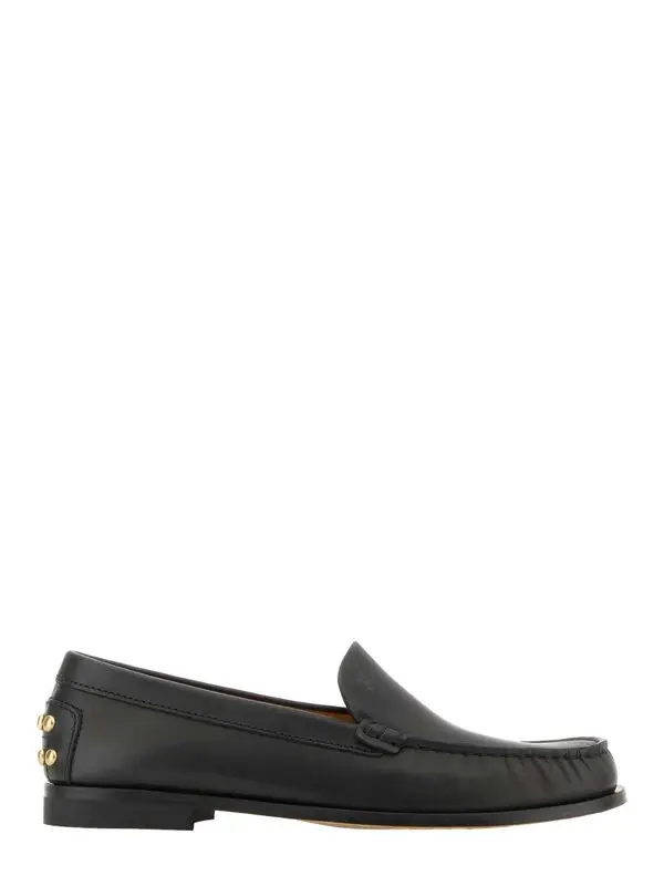 TOD'S Leather Loafers - Black