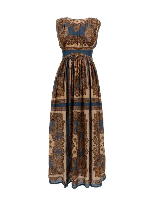 Zimmermann Mahon Waisted Maxi Dress - Multicolor