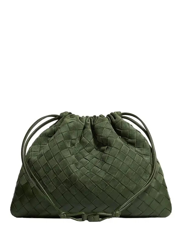 Bottega Veneta Medium Intrecciato Pouch - Multicolor