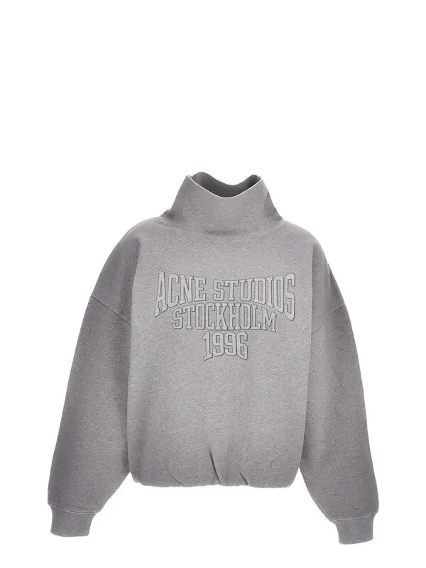 Acne Studios High Neck Sweatshirt - Multicolor