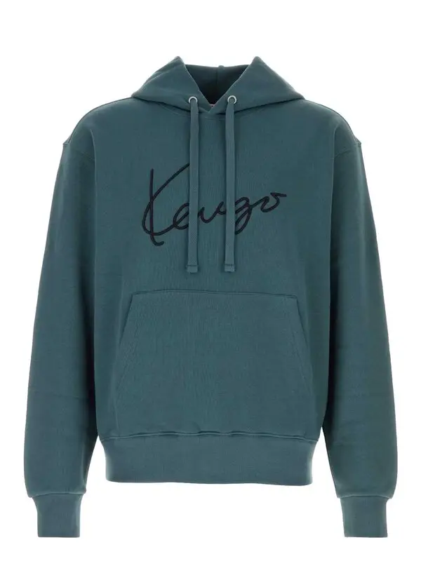 Kenzo Cotton Sweatshirt - Silver