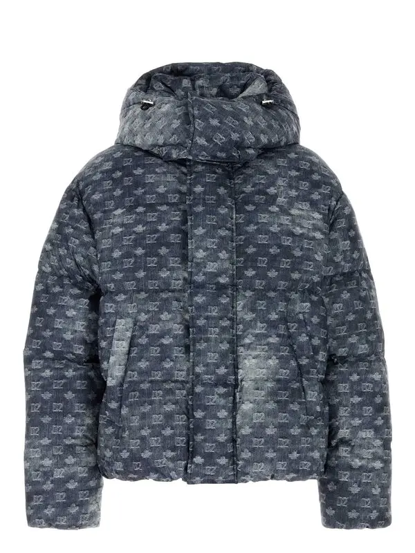 Dsquared2 Printed Down Jacket - Multicolor