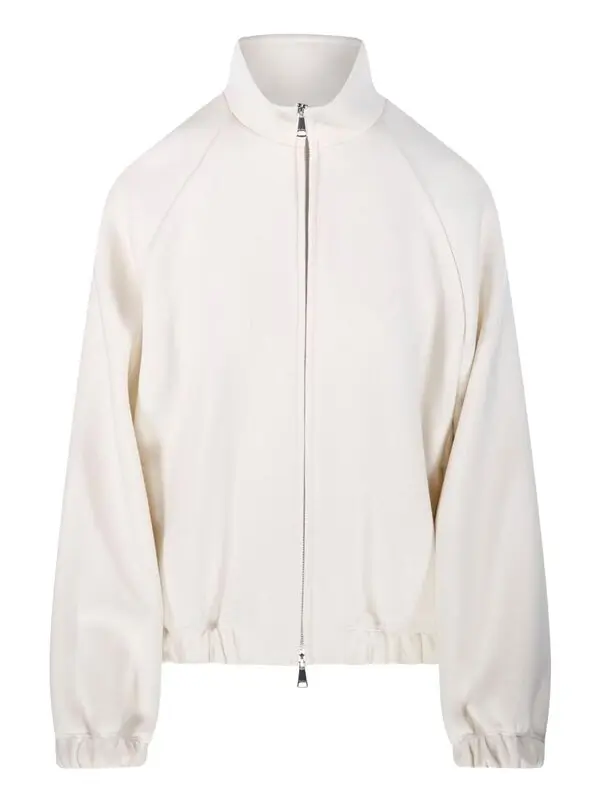 Max Mara Wool And Cotton Jacket - Multicolor